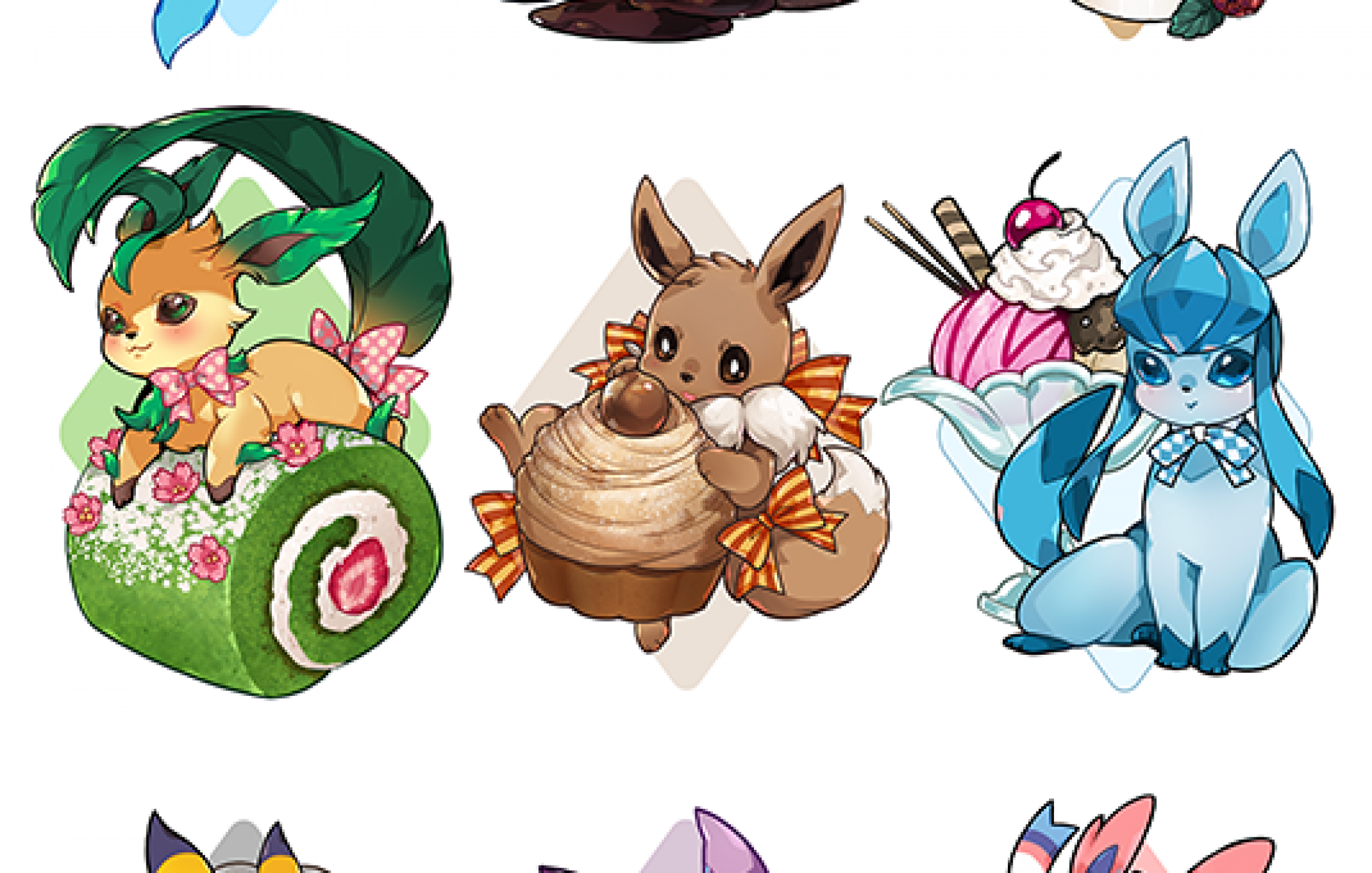 Eevee Desserts – Skullfairy